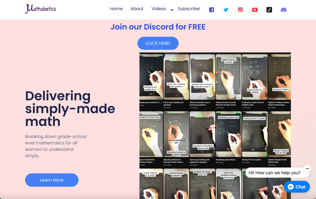 Home - Mathabetics - The Future of Math Education